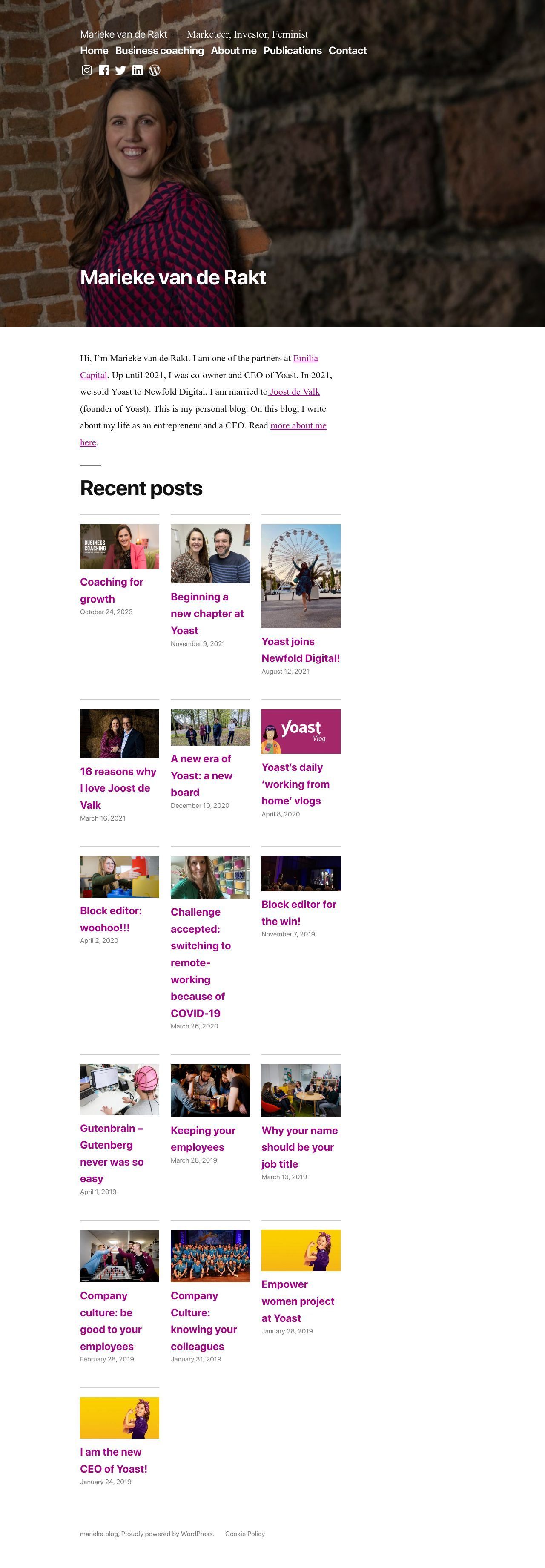 Knock Knock WHOIS There – .blog domains – for all the ways you share